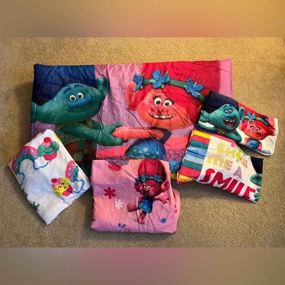 Trolls | Bedding | Dreamworks Trolls Poppy Branch Cooper 5pc Full Twin ...
